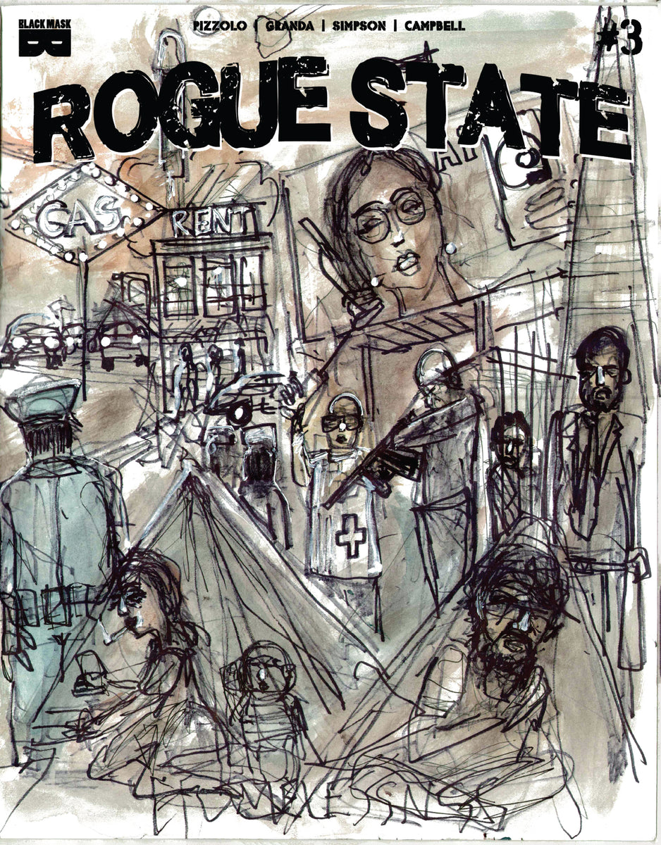 Rogue State #3 [Chuck D cover] – Black Mask Studios